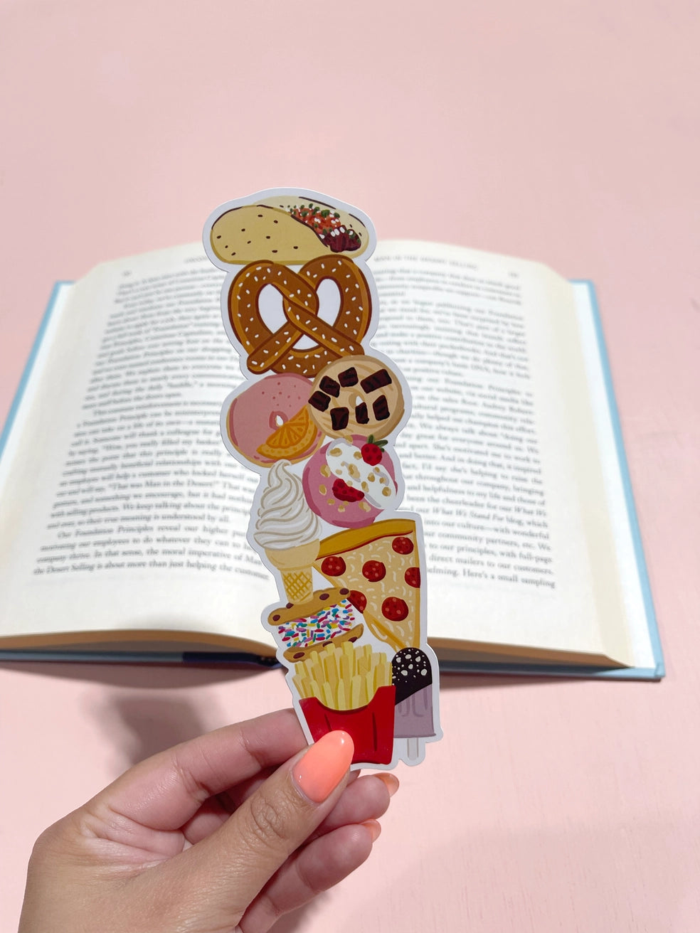 Snacks Bookmark – Sew Bonita
