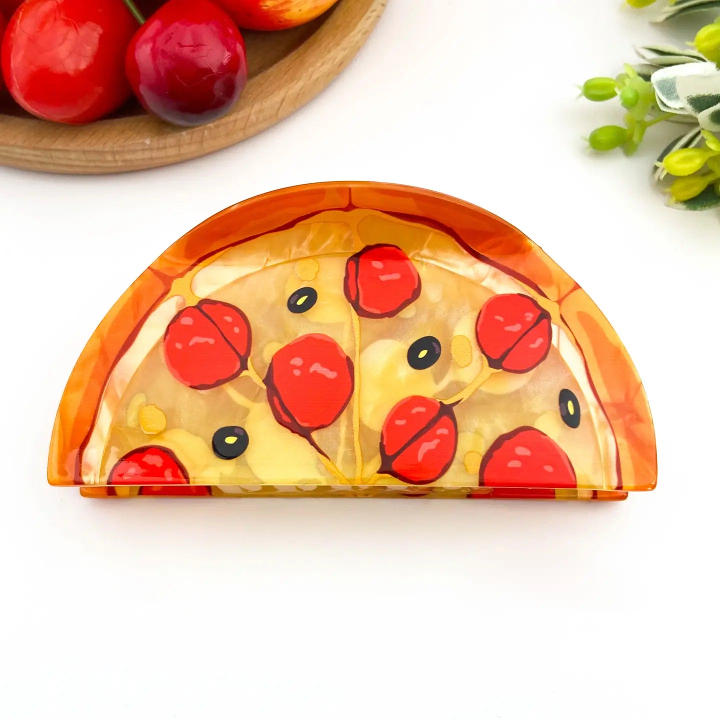 Pizza Hair Clip – Sew Bonita