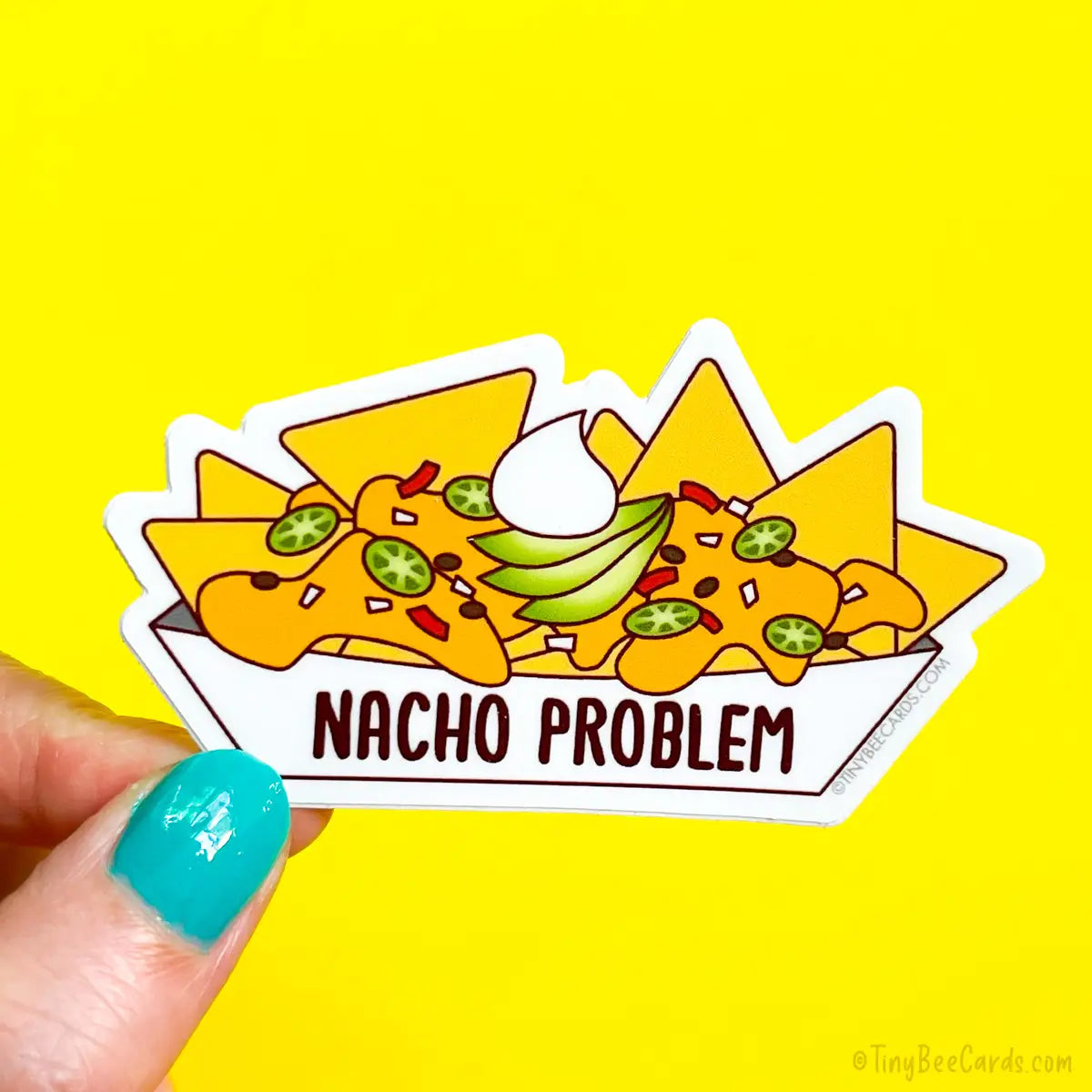 Nachos "Nacho Problem" Sticker – Sew Bonita