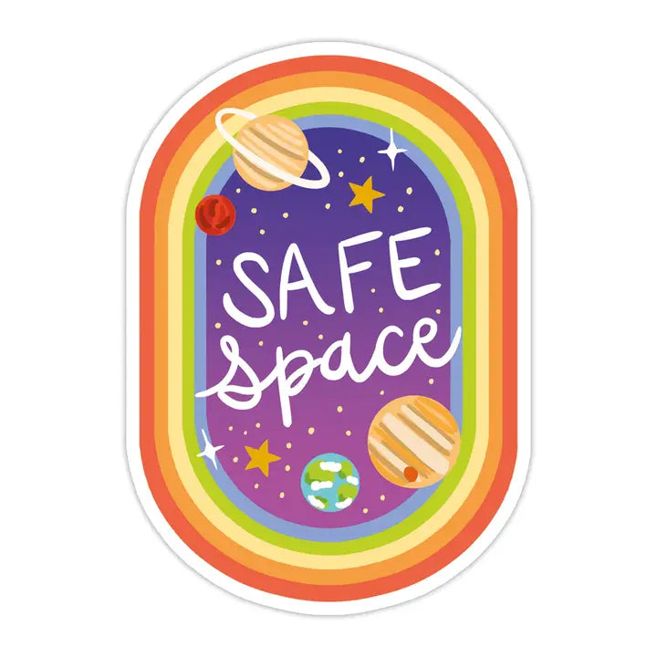 Safe Space Sticker – Sew Bonita
