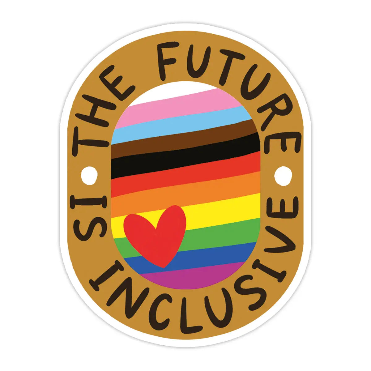 The Future is Inclusive Sticker – Sew Bonita