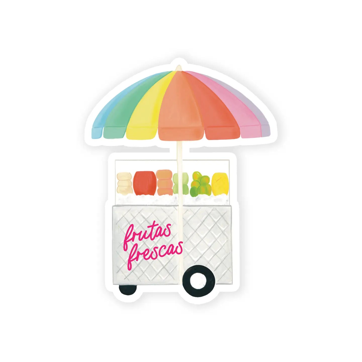 Fruit Cart Sticker – Sew Bonita