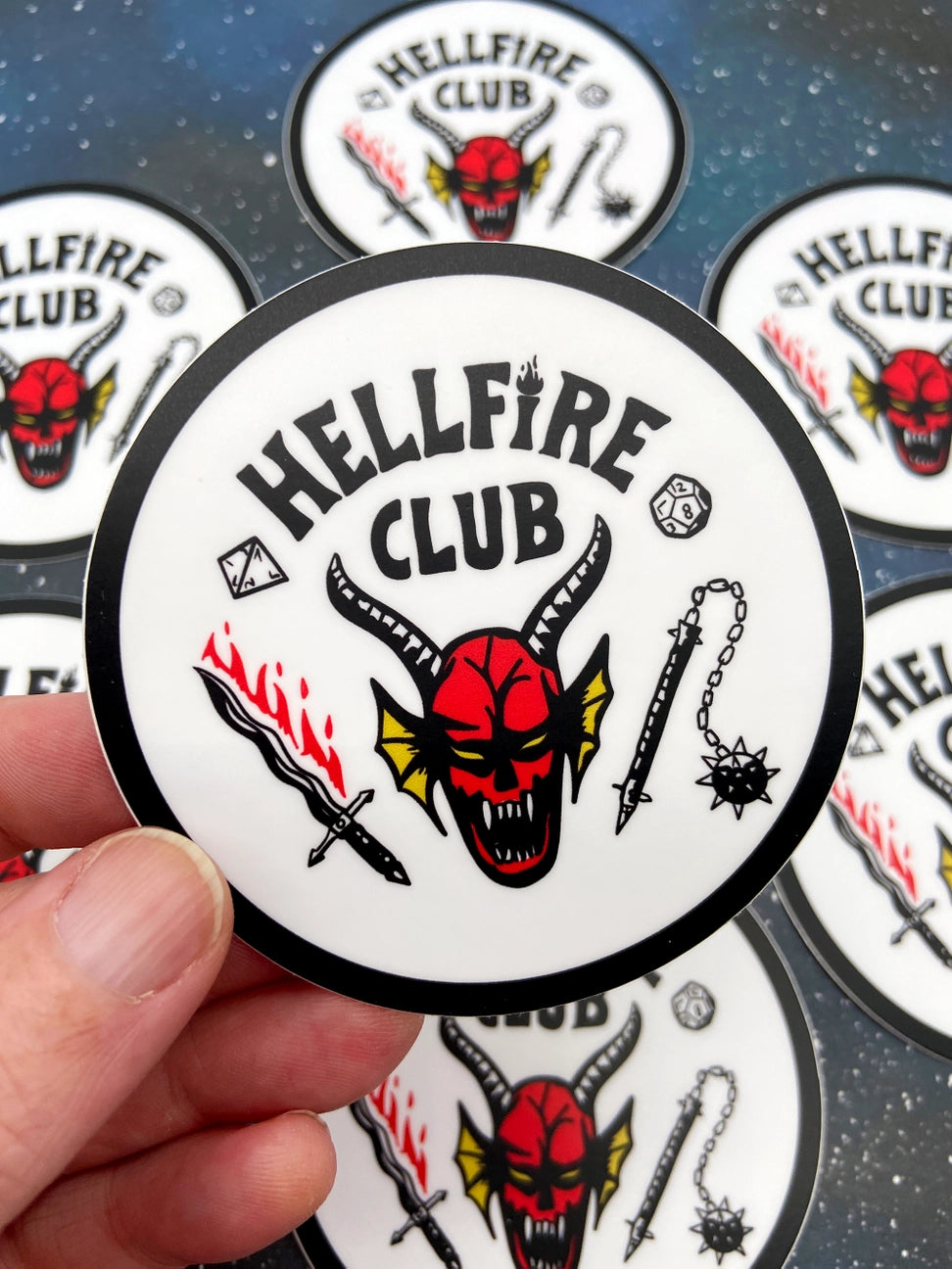 Hellfire Club Sticker – Sew Bonita