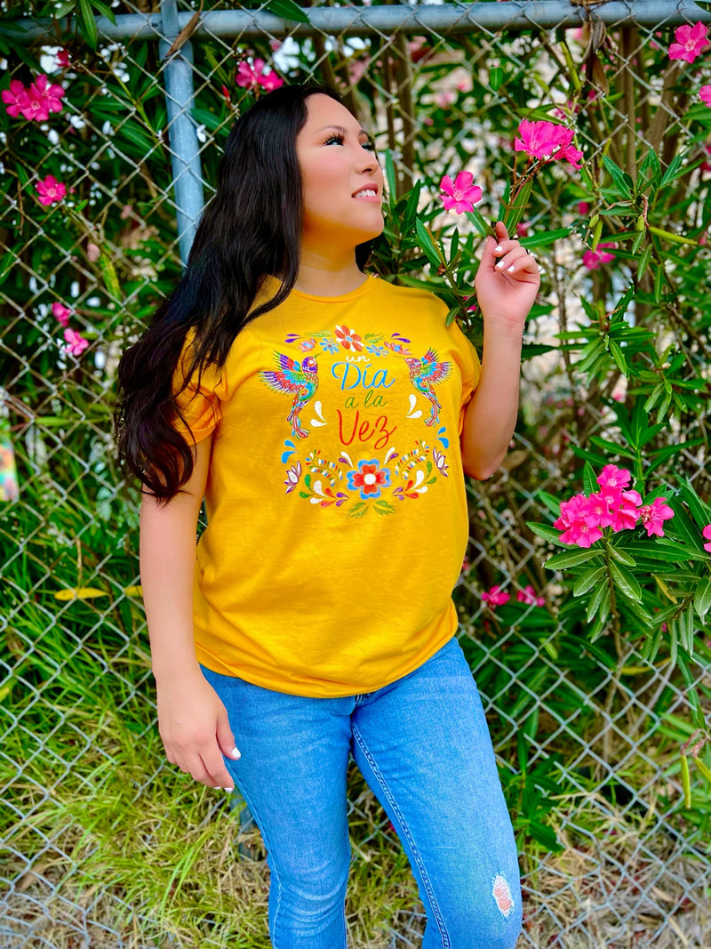 Un Dia A La Vez Shirt – Sew Bonita