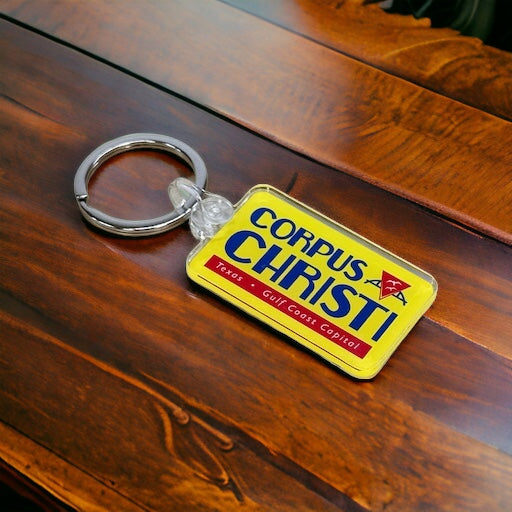 Gulf Coast Capital Keychain – Sew Bonita