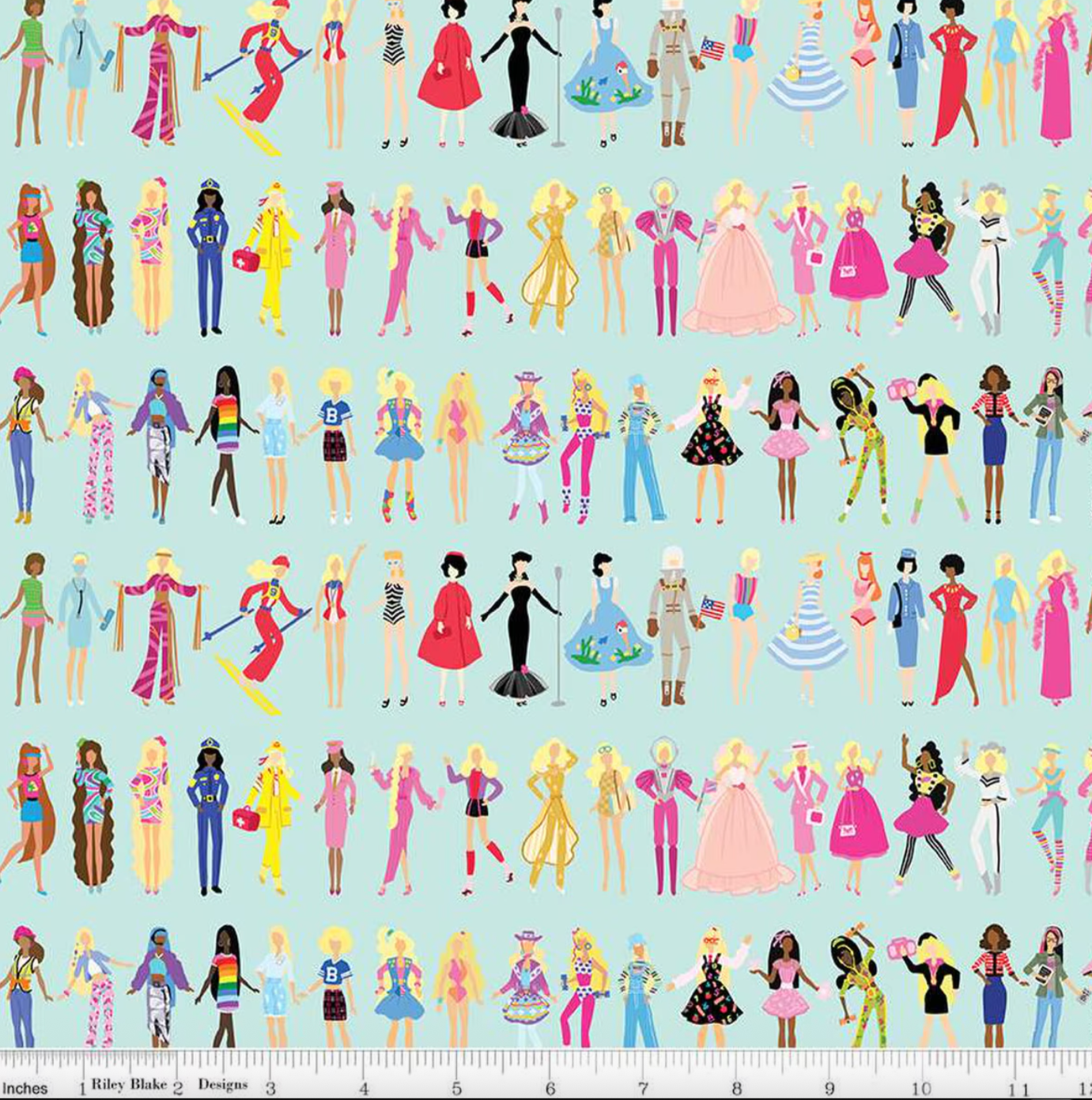 F2276 Barbie World Barbie Dolls Powder – Sew Bonita