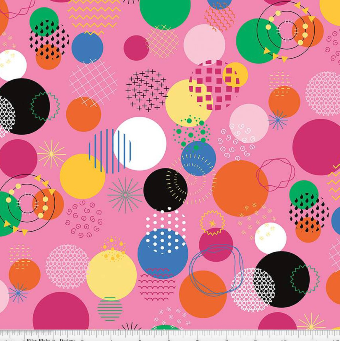 F2279 Celebrate Main Hot Pink – Sew Bonita