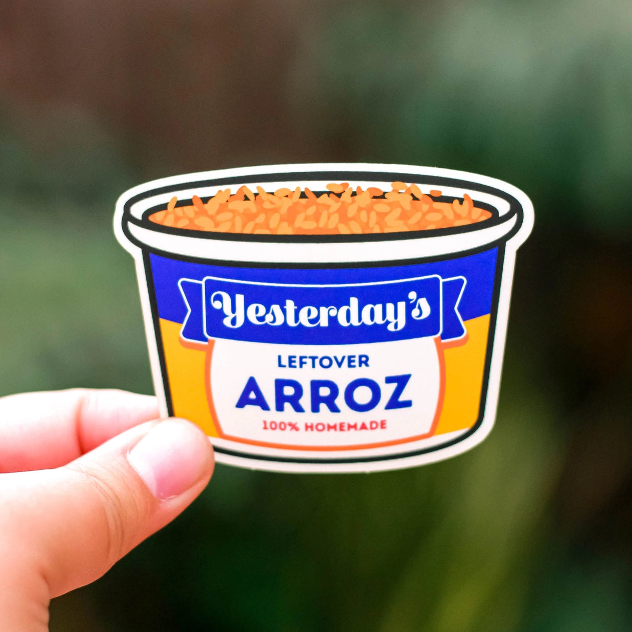 Leftover Arroz Sticker – Sew Bonita