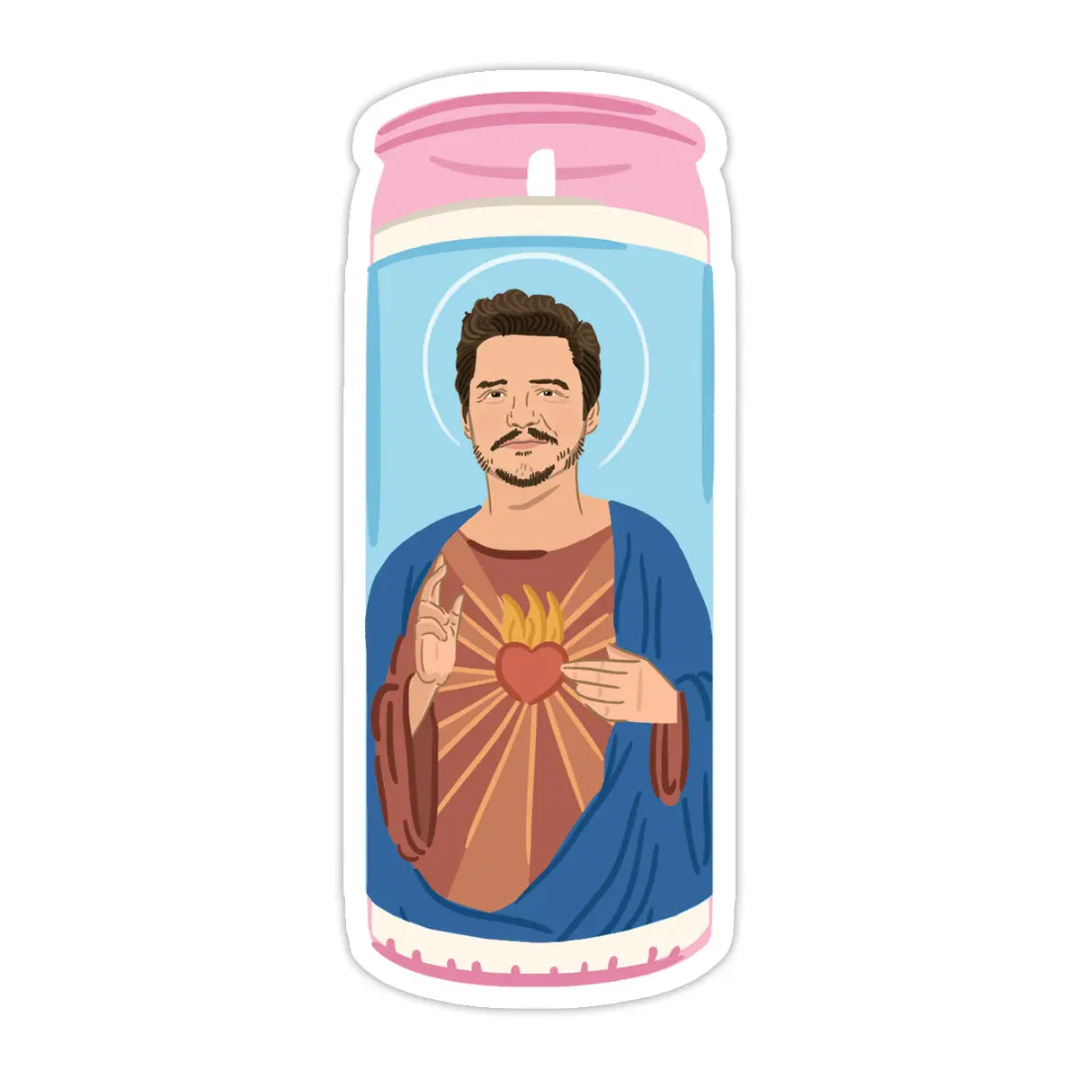 Pedro Candle Vinyl Sticker – Sew Bonita