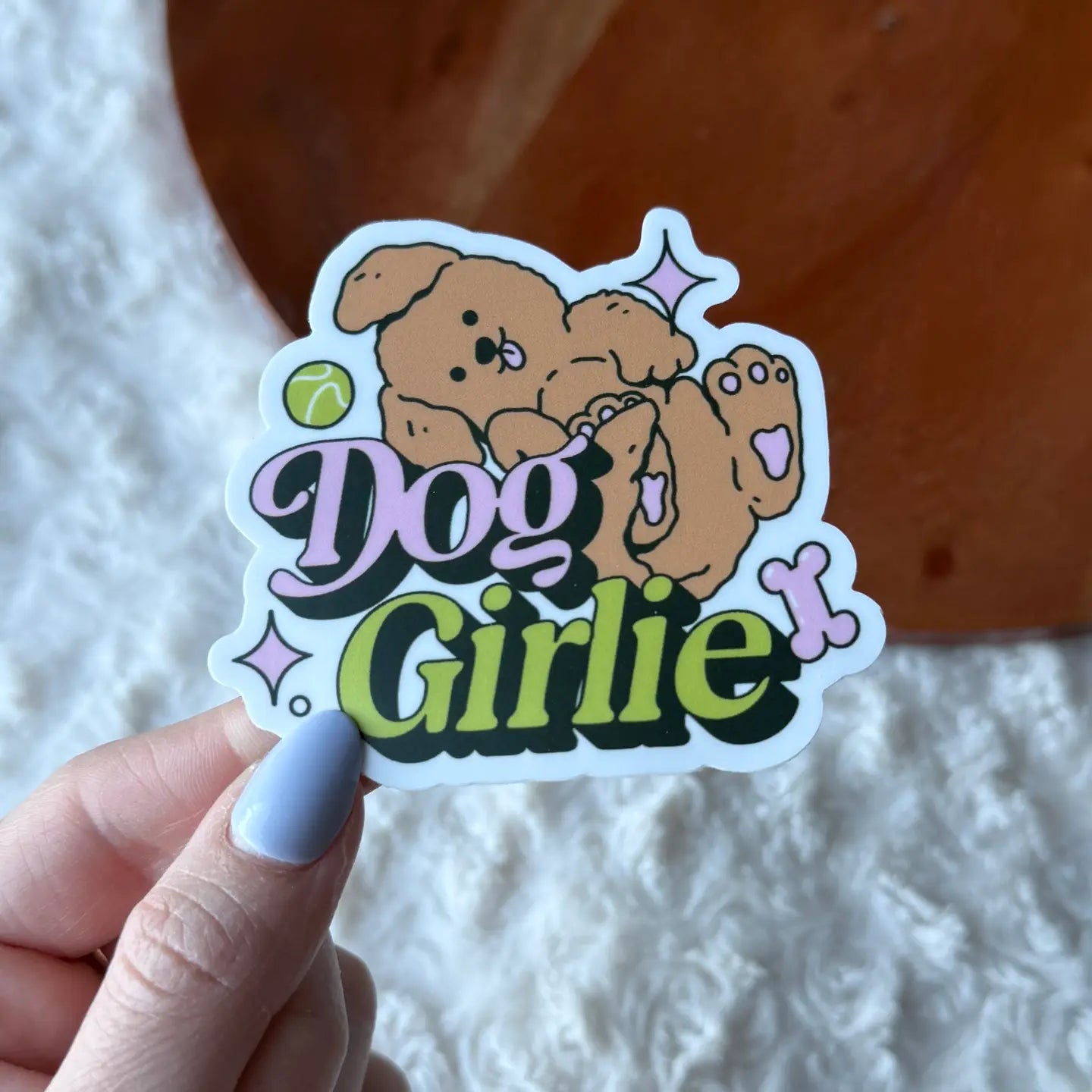Dog Girlie Sticker – Sew Bonita