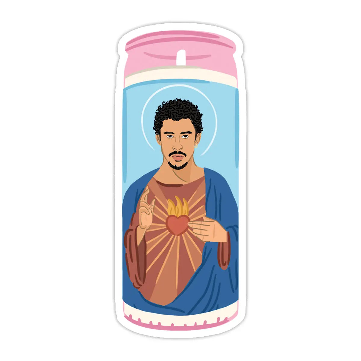 Benito Candle Vinyl Sticker – Sew Bonita