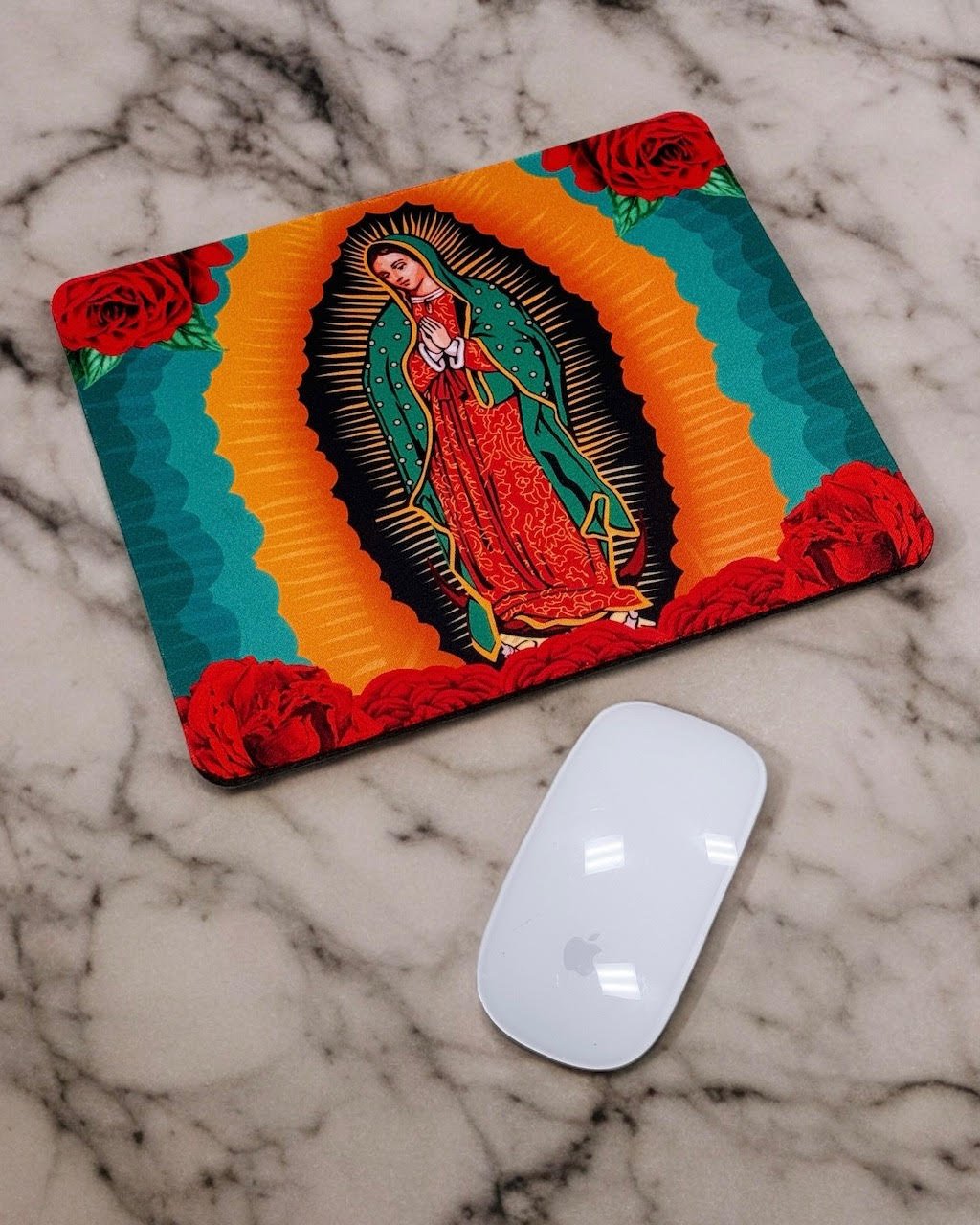 Virgen De Guadalupe (Virgin Mary) Mousepad – Sew Bonita