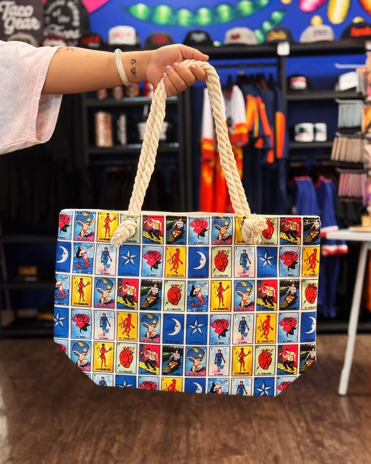 Large Loteria Tote Bag – Sew Bonita