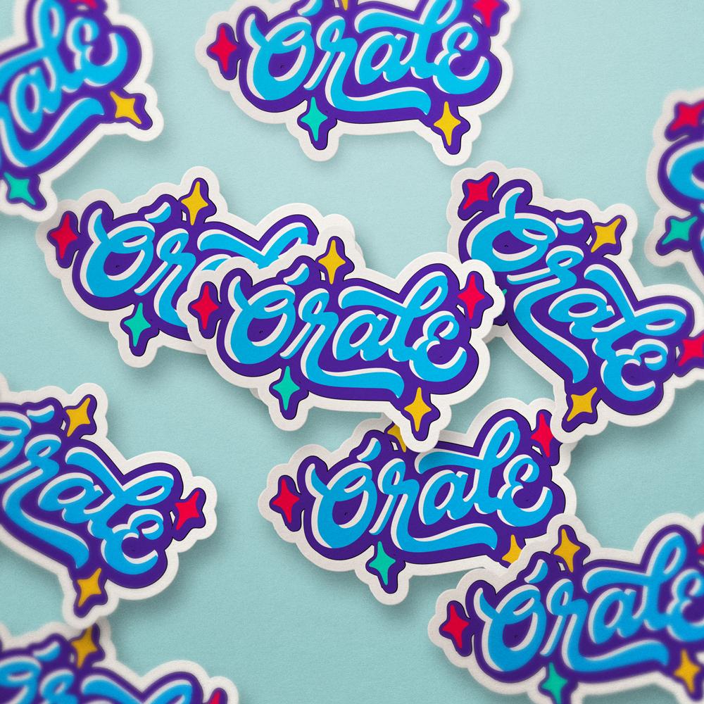 Orale Sticker – Sew Bonita